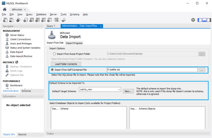 So stellen Sie eine MySQL-Datenbank mit der Befehlszeile oder ...