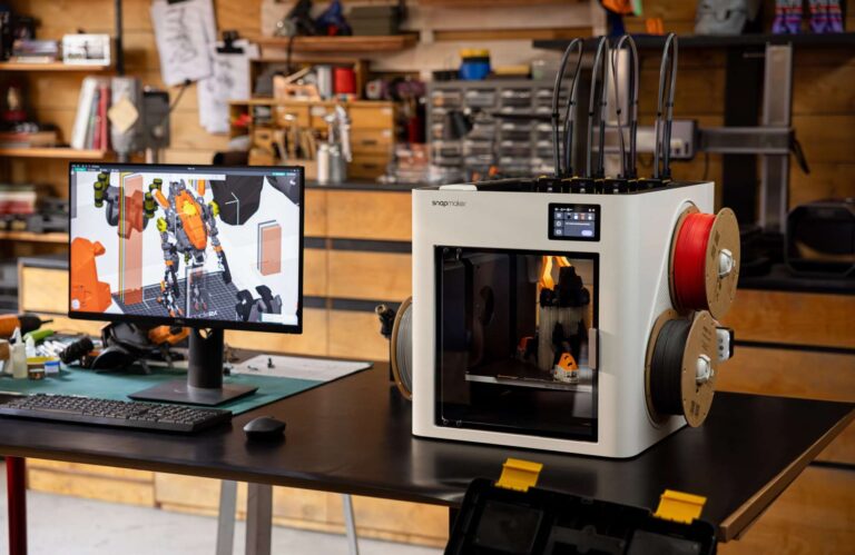 Snapmaker U1: Toolchanger-3D-Drucker vorgestellt